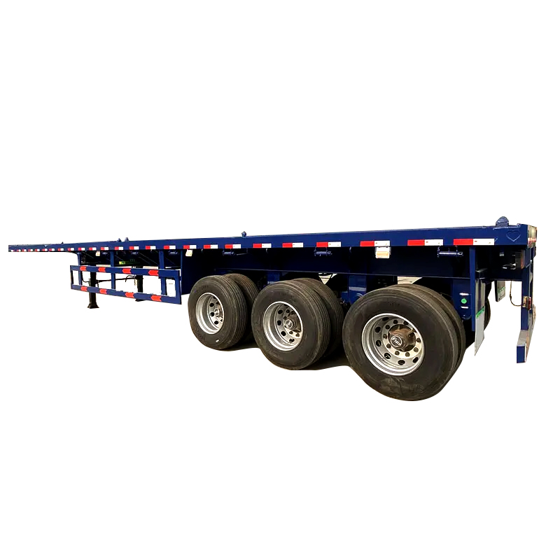 20ft Flatbed Container Trailer factory_supplier_manufacturer - Shandong ...