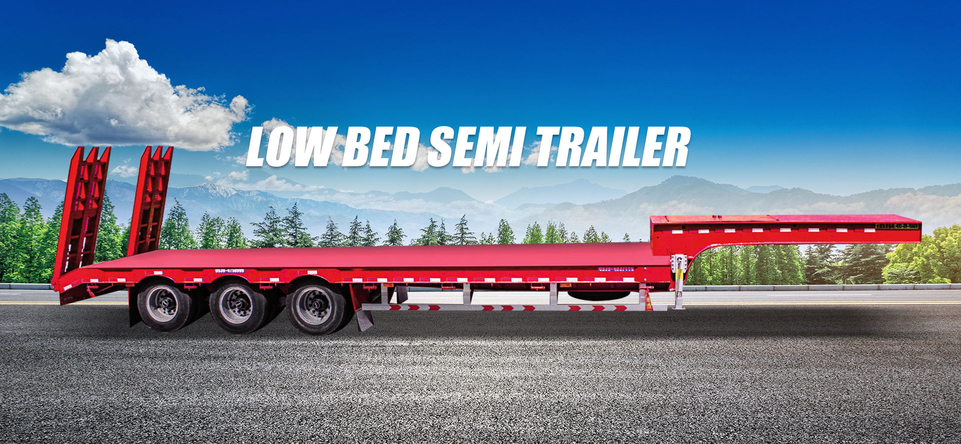 flatbed trailer_skeletal trailer_low bed trailer_dump trailer_cargo trailer-Shandong New Jiuzhou ...